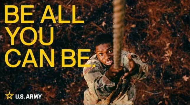 El ejército de EE.UU. recupera el slogan "Be All You Can Be" | Adlatina