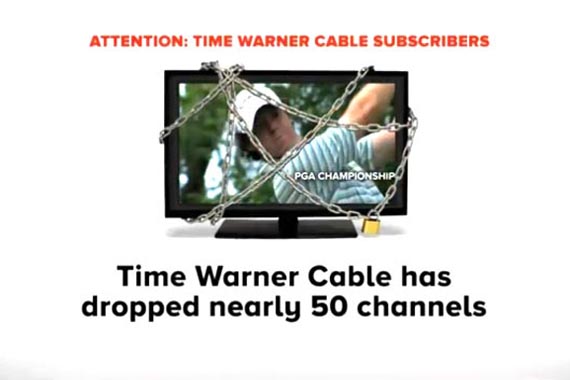 CBS lanza un ataque publicitario en su disputa con Time Warner Cable ...